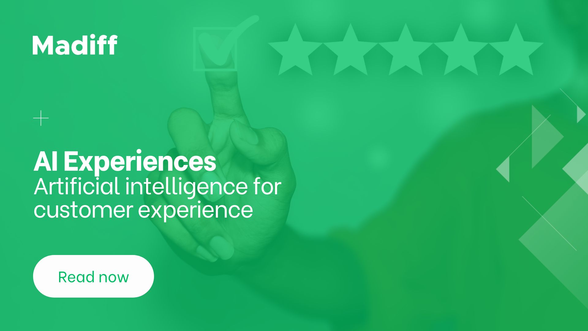 AI experiences: Artificial intelligence on customer experience