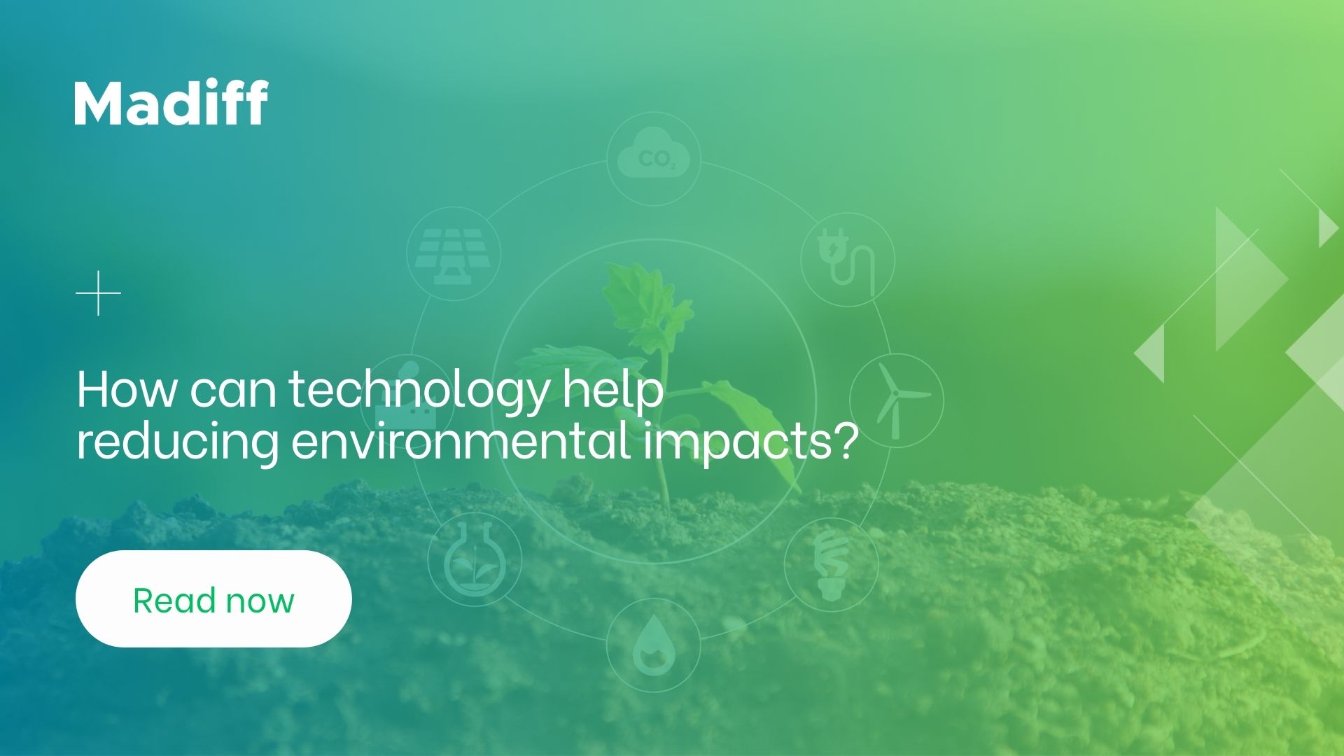 How can technology help reducing environmental impacts? | Madiff